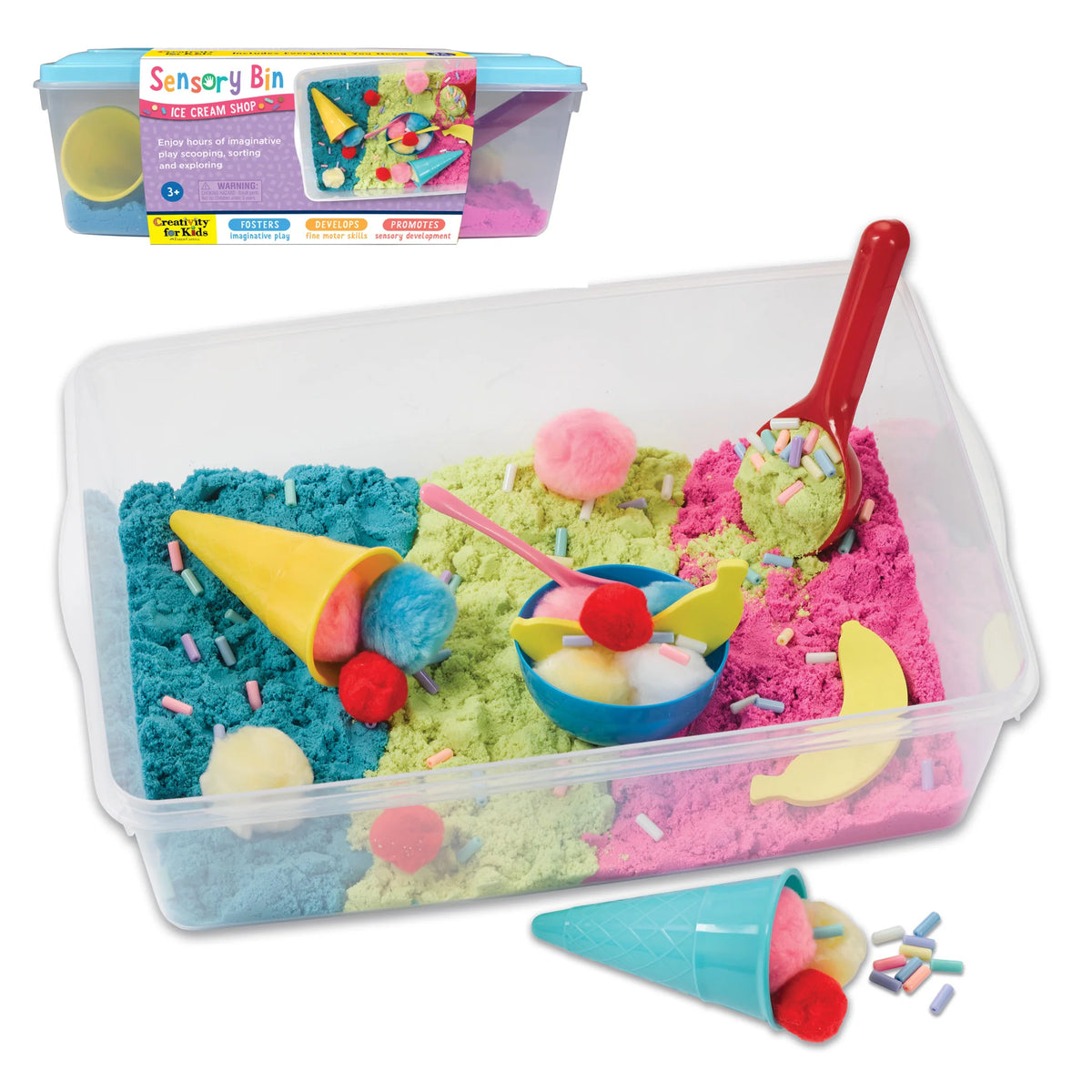 Ice Cream Sensory Bin – Imagination Station